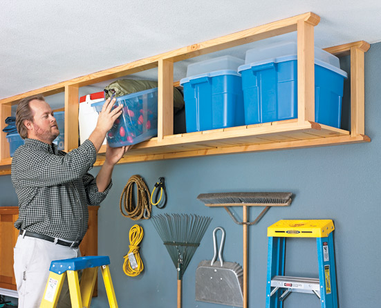 Overhead Storage Loft | Woodworking Project | Woodsmith Plans