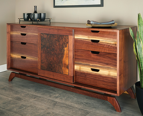 Sliding-Door Sideboard | Woodworking Project | Woodsmith Plans