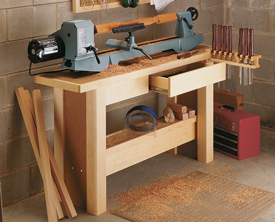 Metal Lathe Stand Plans Benchtop Lathe Stand | Woodcraft