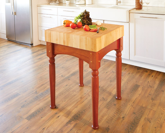 Butcher Block | Woodworking Project | Woodsmith Plans