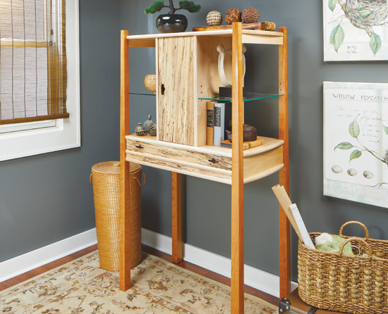 Curio Cabinet | Woodworking Project | Woodsmith Plans