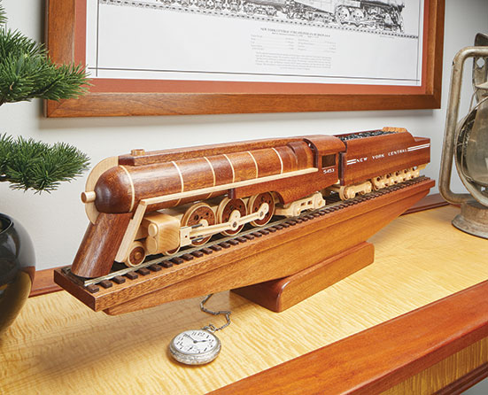 Steam Locomotive | Woodworking Project | Woodsmith Plans