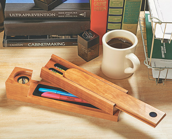 Pencil Box | Woodworking Project | Woodsmith Plans