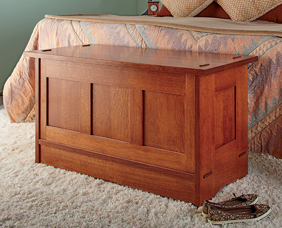 Craftsman Chest | Woodworking Project | Woodsmith Plans