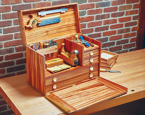 Wooden Tool Boxes ANTIC DUCK Wooden Tool Box 34 Piece Children's STEM